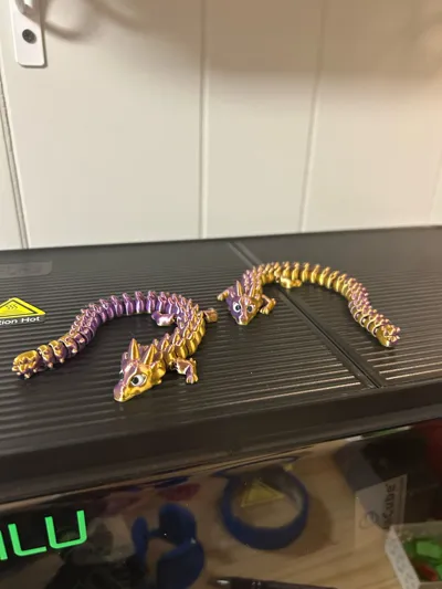 Articulated Small Cute Dragon! by zombunny MakerWorld: Download Free 3D ...