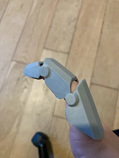 Cyberpunk Finger Ring (Finger Armor) by user_2605208401MakerWorld ...