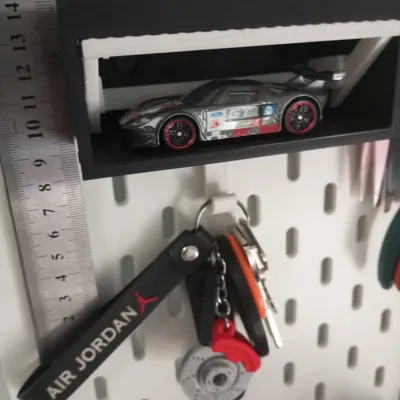 Hotwheels Garage Key Holder - Free 3D Print Model - MakerWorld