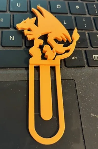 Charizard bookmark by vulcan.lucky - MakerWorld
