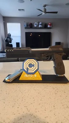 Auto 9 Pistol from Robocop (1987) by Neebick MakerWorld: Download Free ...