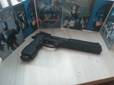 Auto 9 Pistol from Robocop (1987) by Neebick - MakerWorld