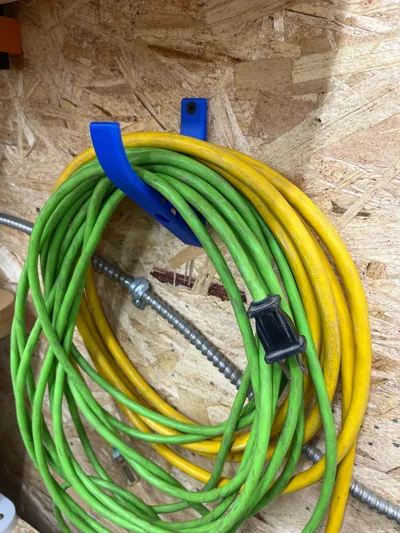 Extension Cord Bracket Hook by SlickPrint MakerWorld: Download Free 3D ...