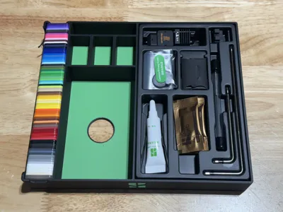 H2D Tool Case + Swatch Holder by BigJoe Prints MakerWorld: Download ...