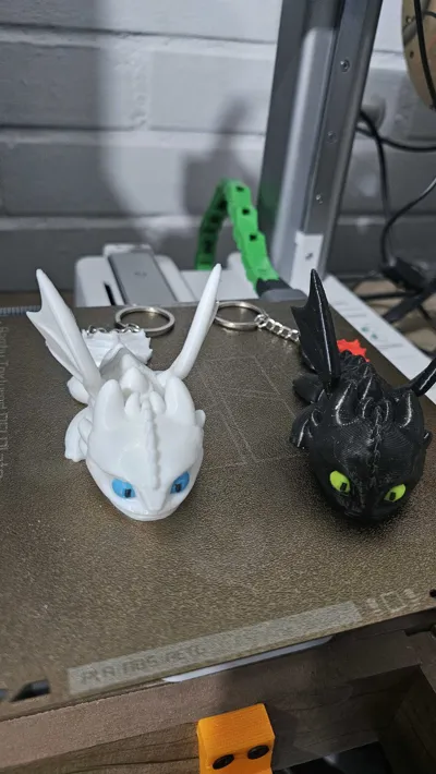 Toothless-Night Fury (Keychain) by ๖M๖ MakerWorld: Download Free 3D Models