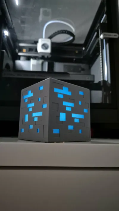 MINECRAFT ORE TEA LIGHT BOX by DT3D_PRINT MakerWorld: Download Free 3D ...