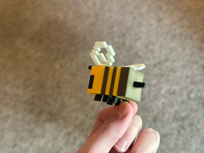 Minecraft—bee by 3D.Gift MakerWorld: Download Free 3D Models