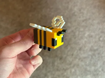 Minecraft—bee by 3D.Gift MakerWorld: Download Free 3D Models