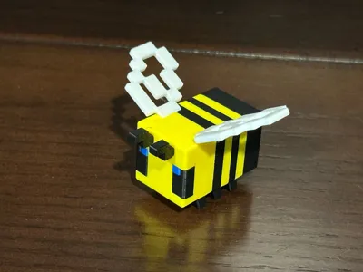Minecraft—bee by 3D.Gift MakerWorld: Download Free 3D Models