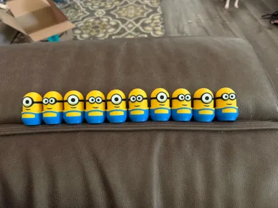 Minion Clickers by 3DPrintsMom MakerWorld: Download Free 3D Models