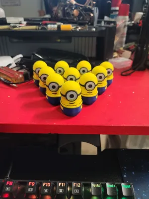 Minion Clickers by 3DPrintsMom MakerWorld: Download Free 3D Models