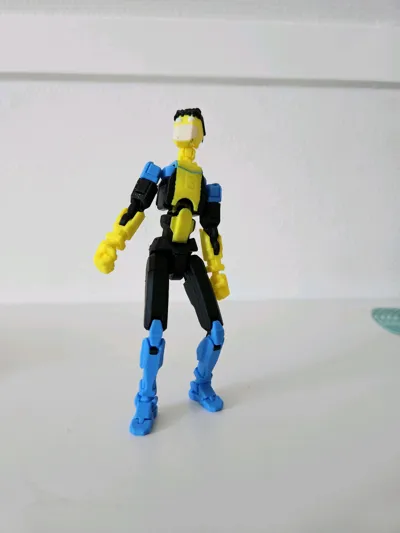Dummy 13 Invincible blue suit by DN printsMakerWorld: Download Free 3D ...