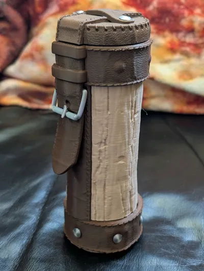 Medieval Giftbox - Scroll Case by Structales - Roadrunner4d MakerWorld ...