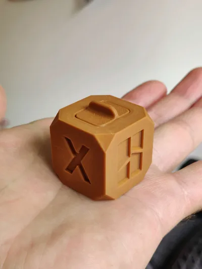Bambu Lab XYZ Calibration Cube by thrutheframe MakerWorld: Download ...