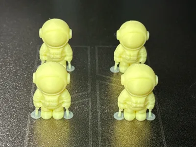 Cute Mini Spaceman - Free 3D Print Model - MakerWorld
