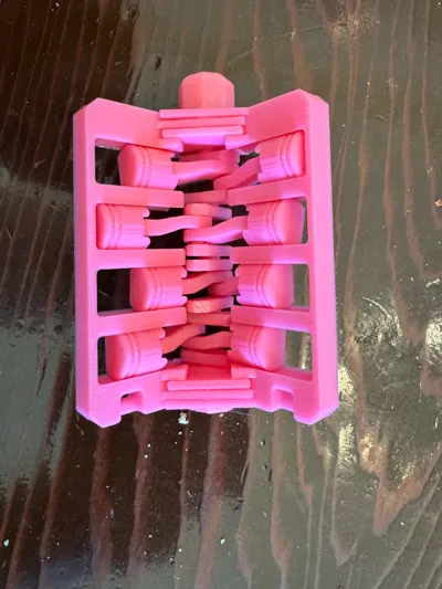 Print-in-place v8 engine fidget by WillCAD MakerWorld: Download Free 3D ...