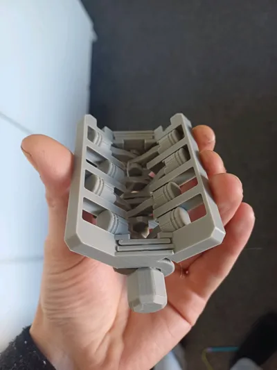 Print-in-place v8 engine fidget by WillCAD MakerWorld: Download Free 3D ...