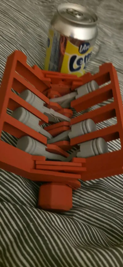 Print-in-place v8 engine fidget by WillCAD MakerWorld: Download Free 3D ...