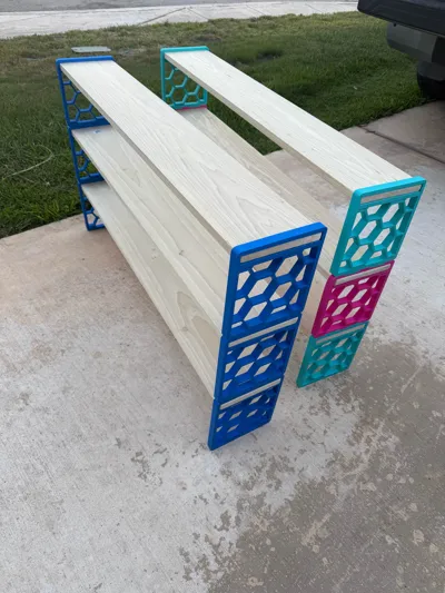 Stackable Risers for 1x8 Boards by EllisCustomCrafts MakerWorld ...