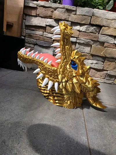 Realistic Charizard Dragon Head - Free 3D Print Model - MakerWorld