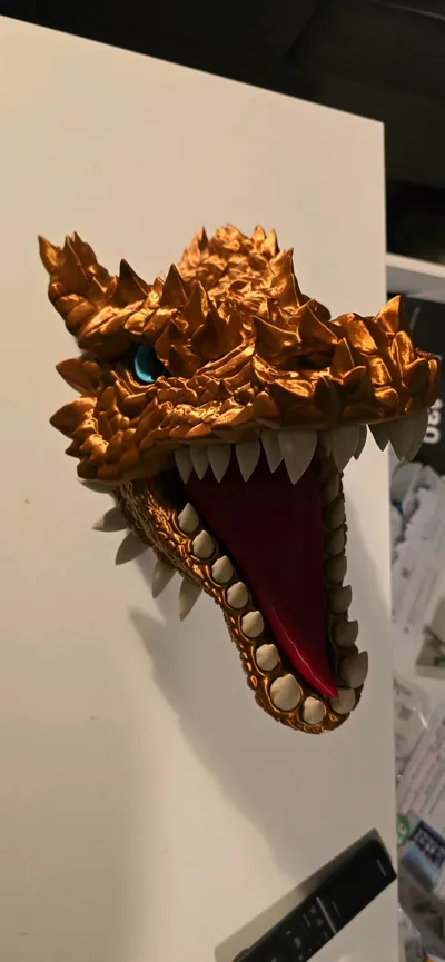 Realistic Charizard Dragon Head by Becca_3D MakerWorld: Download Free ...