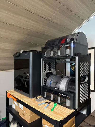 AMS 2 Pro Stacker | Stack Multiple AMS 2 Pro Units by RobDrivesCars ...