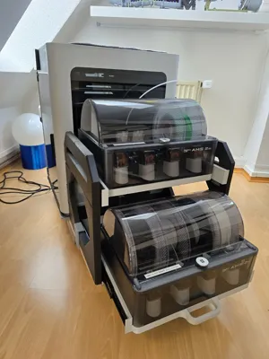 AMS 2 Pro Trays For Dual AMS Sliding Rack by Print3DZ MakerWorld ...