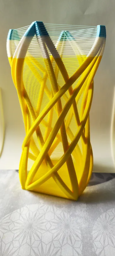 Flared String Vase by 3DPrintBunny - MakerWorld