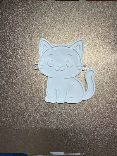Cute Cat Coloring Set - Free 3D Print Model - MakerWorld