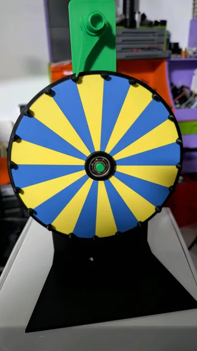Ruleta de premios/giratoria - Modelo de impresión 3D gratuito - MakerWorld
