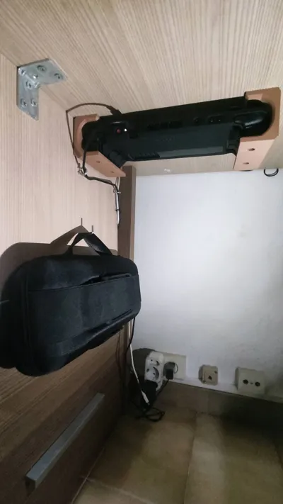 Steam Desk (An Under Desk Steam Deck Mount) - Free 3D Print Model ...