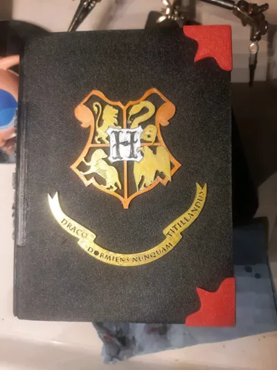 Harry Potter Hogwarts Book Box - Free 3D Print Model - MakerWorld