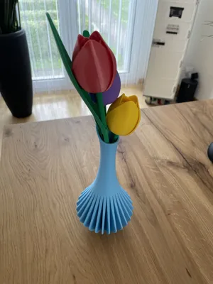 Tulips | Modular Flowers 02 by Maerc MakerWorld: Download Free 3D Models