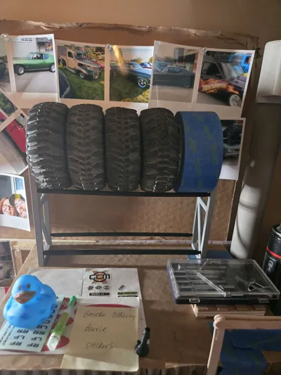 Micro RC Crawler Tire Rack by fisherbrad922 MakerWorld: Download Free ...