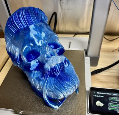 BEARD SKULL COLLECTION - Nº1 by Rogi Studios MakerWorld: Download Free 3D Models