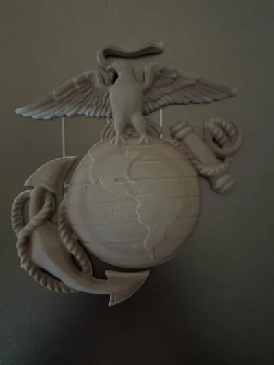 Marines USMC EGA V2 Sculpture - Free 3D Print Model - MakerWorld
