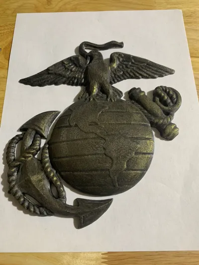 Marines USMC EGA V2 Sculpture - Free 3D Print Model - MakerWorld