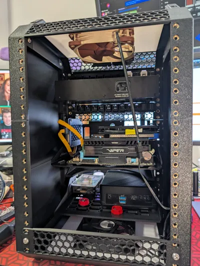 Lab Rax 10" Server Rack - 5U by mklements MakerWorld: Download Free 3D ...