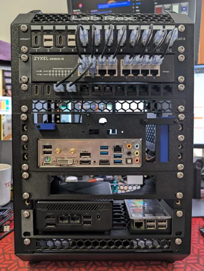 Lab Rax 10" Server Rack - 5U by mklements MakerWorld: Download Free 3D ...