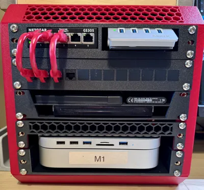 Lab Rax 10" Server Rack - 5U by mklements MakerWorld: Download Free 3D ...