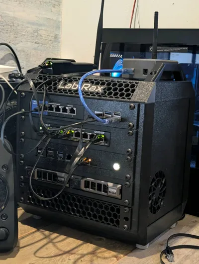 Lab Rax 10" Server Rack - 5U by mklements MakerWorld: Download Free 3D ...