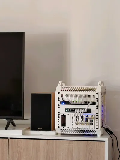 Lab Rax 10" Server Rack - 5U by mklements MakerWorld: Download Free 3D ...