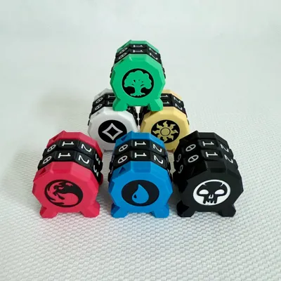Dual Color Number Wheels for Life Counters Remixed by Kyek MakerWorld ...