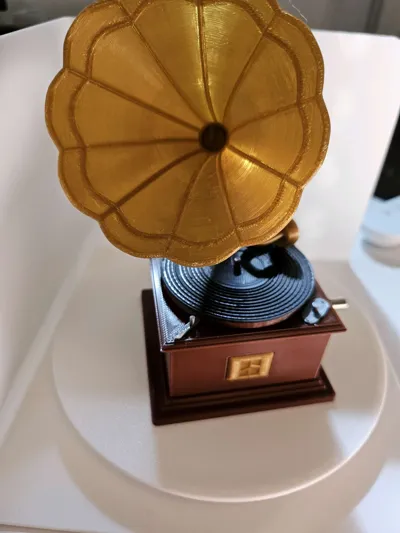 Gramophone Music Box Kit-K015 by occultfullelo MakerWorld: Download Free 3D Models