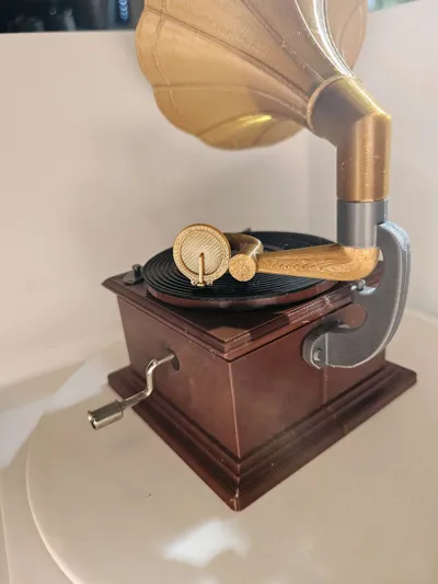 Gramophone Music Box Kit-K015 by occultfullelo MakerWorld: Download ...