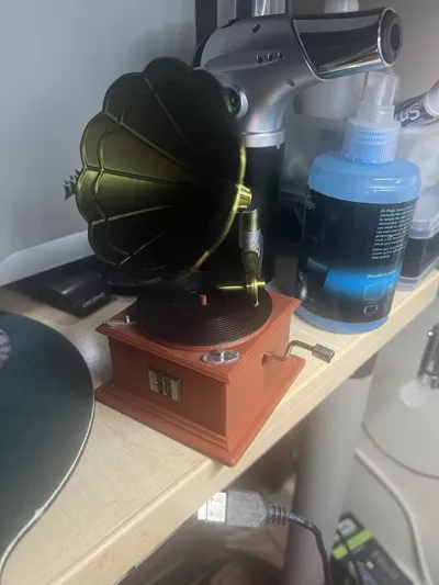 Gramophone Music Box Kit-K015 by occultfullelo MakerWorld: Download Free 3D Models