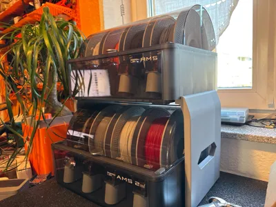 AMS2 pro & AMS Stacking for 2 AMS Remixed by marpicio7 MakerWorld ...