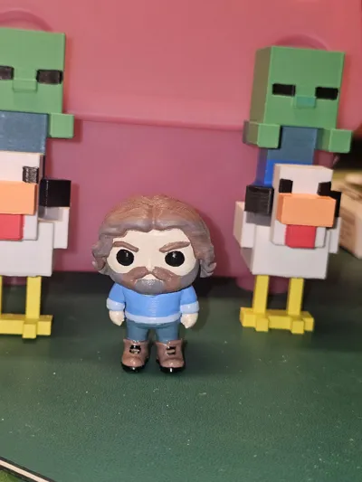 Minecraft the movie - Steve - Free 3D Print Model - MakerWorld