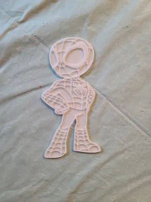 Spiderman Spidey Gwen Spider DIY Coloring Craft - Free 3D Print Model ...