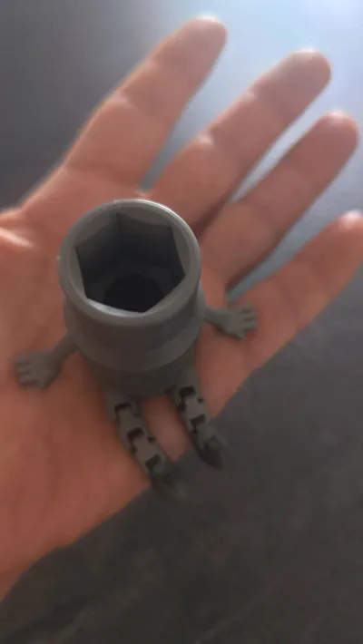 10mm socket buddy with articulated legs by LeeThreeD MakerWorld ...